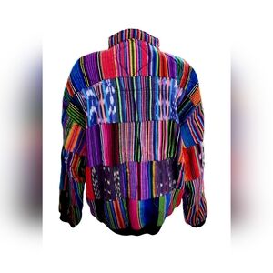 Jackets & Coats | Vintage Guatemalan Jacket Boho Hippy Serape Western ...